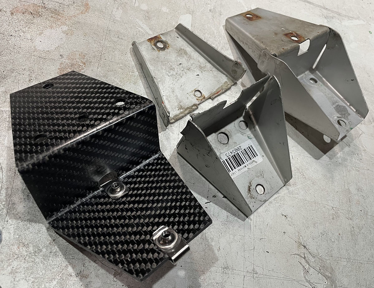 Front Chin Bracket – Eggplant Fab